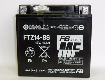 FB（フルカワ） FTZ14-BS バイク用MFバッテリー | FB | バッテリー | パーツラインアップ ｜バイクパーツ・バイク部品・用品 ...